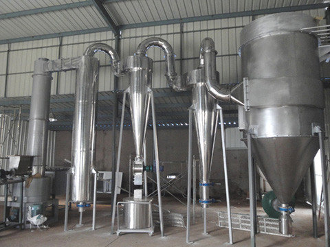 Professional industrial food grade flash drier drying paste slurry materials