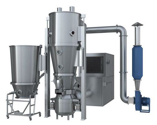 Fluidized Bed Dryer Granulator for pesticide / feed / chemical fertilizer