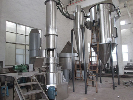 Essiccatore istantaneo rotatorio industriale del colorante di iso con il riscaldamento di giro dell'aria calda