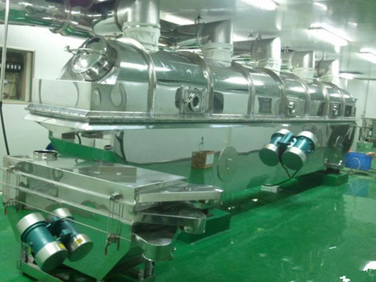 Riscaldamento interno essiccatore vibratorio del letto fluido di 50 chilowatt con basso consumo energetico