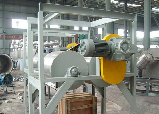 tamburo essiccatore rotatorio del riscaldamento interno 8.6KW, essiccatore rotatorio industriale del vapore
