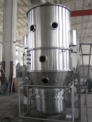 macchina di rivestimento a letto fluidizzato di 30KW Wurster per l'essiccazione del materiale dell'agglomerato