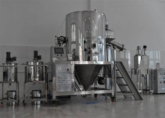 Essiccatore di spruzzo centrifugo dell'acciaio inossidabile del laboratorio mini, macchina centrifuga dell'essiccaggio per polverizzazione
