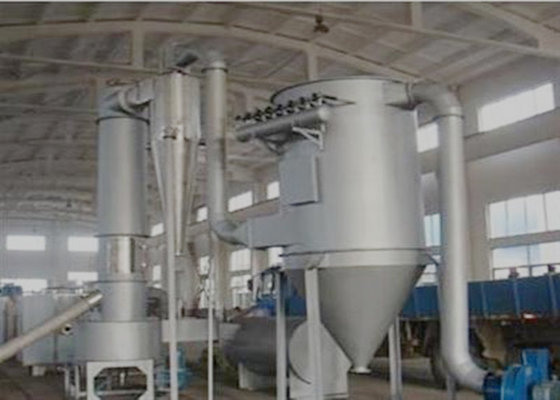 Dessiccateur argenté de grande capacité de sciure de flux d'air de couleur dans l'équipement de séchage rapide
