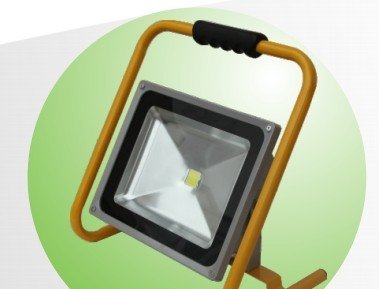 50w portable rechargeable led flood light