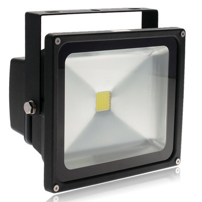 Commercial Warm White IEC 30W LED Waterproof Flood Light Fixture 120lm/W