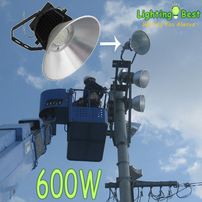 New 100M Projection Distance 600W LED Projector Lights for gym , Stadium Lighting