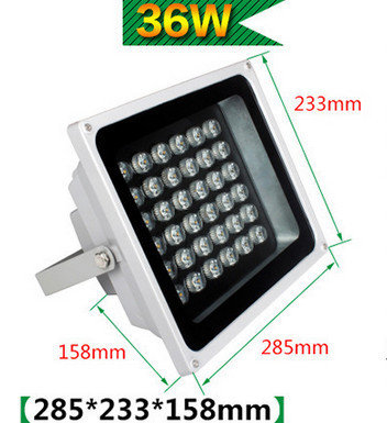 6w/12w/18w/24w/36w led projector light  with lens