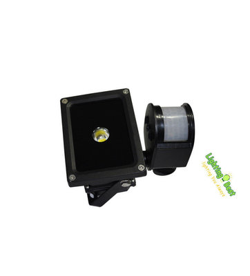 Waterproof 10w Pir Led Flood Lights With Bridgelux Or Epistar 3 Years Warranty