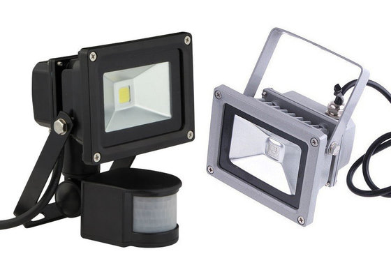 DMX512 RGB led flood lights outdoor , Large Square 10w 12v led flood light