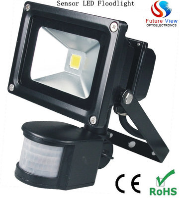 Industrial Sensor Waterproof LED Flood Light 20W AC85-265V With 2000lm - 2200lm