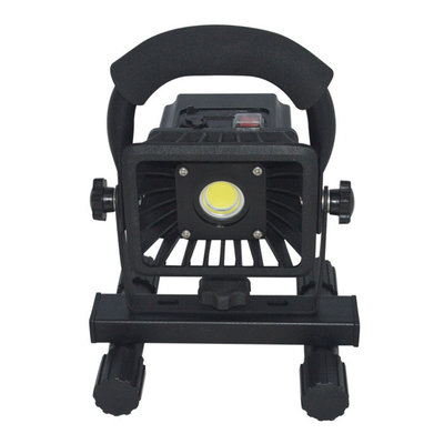 AC100 - 240V Energy Saving Lamp , Black Shell Rechargeable Outdoor Led Flood Light