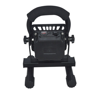 AC100 - 240V Energy Saving Lamp , Black Shell Rechargeable Outdoor Led Flood Light