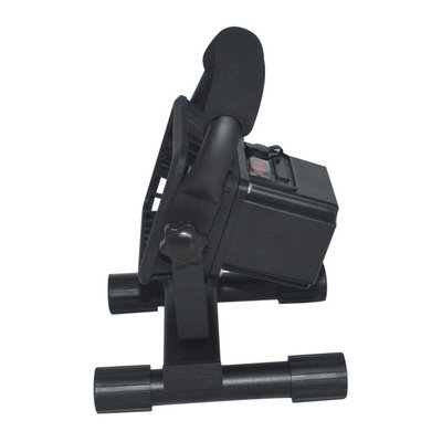 AC100 - 240V Energy Saving Lamp , Black Shell Rechargeable Outdoor Led Flood Light