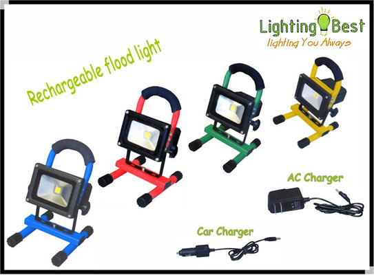 Aluminum Die-Casting Energy Saving Wireless Flexible Portable Rechage Outdoor Led Flood Light Fixture