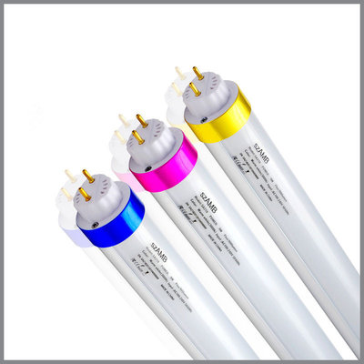 AC185 - 277V SMD Fluorescent Tube Lights , 9W Everlight 3528 T8 Led Tube Light