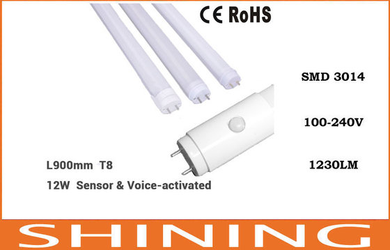 12 Watt Non Glare SMD LED T8 Tube Light , Home Lighiting Fixture