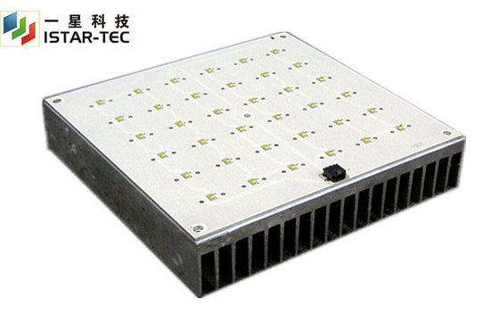High Lumen 120W Bridgelux LED Gas Station Canopy Lights 9600Lm , 45 Degree Beam Angle