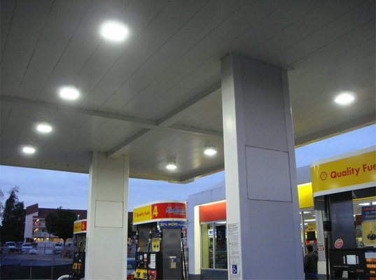 Energy Saving 60pcs Bridgelux LED Gas Station Canopy Lights with 5 years Warranty