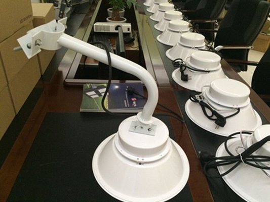 Aluminum Outdoor SMD Low Bay LED Lighting With Adjustable Angle Pole