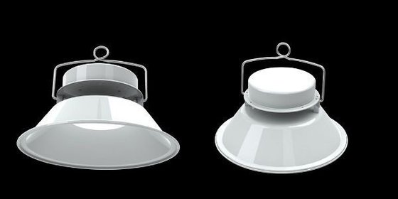 Ra85 Dimmable Low Bay LED Lighting Long Lifespan 0V - 10V  No Glare