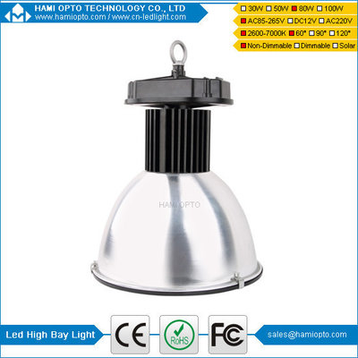 commercial led high bay lights 80w 3years warranty dimmable LED high bay light