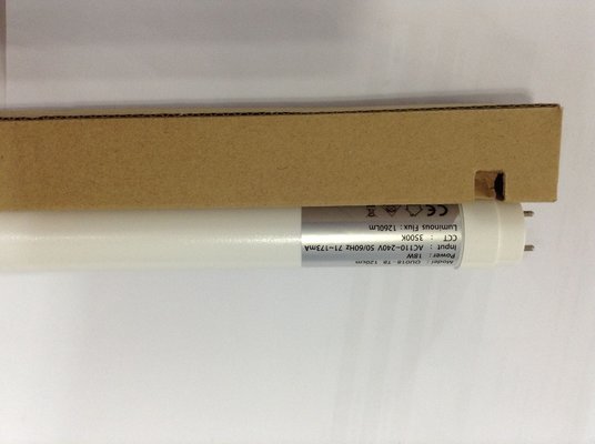 Waterproof IP20 14w 4ft T8 Led Tube Light  , Home 600mm LED Tubes 50HZ