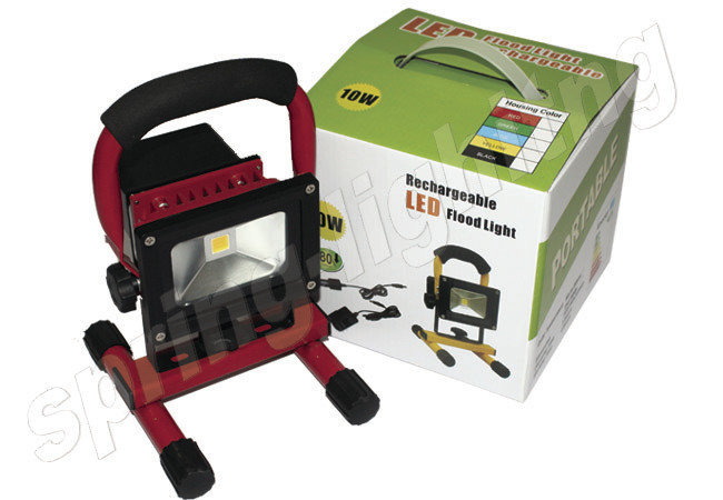 10W Rechargeable LED Flood Light