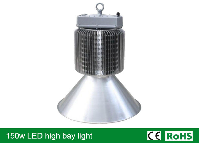 150W Warehouse LED Lighting Highbay Fixtures IP65 Waterproof CRI 90 5 Years Warranty