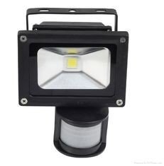 120 degree beam angle 850lm 10W AC85 - 265V waterproof outdoor PIR LED Flood Lights