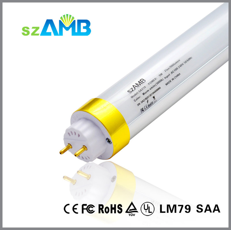 Cold White 18W Dimmable T8 Led Fluorescent Tubes For Street Lighting