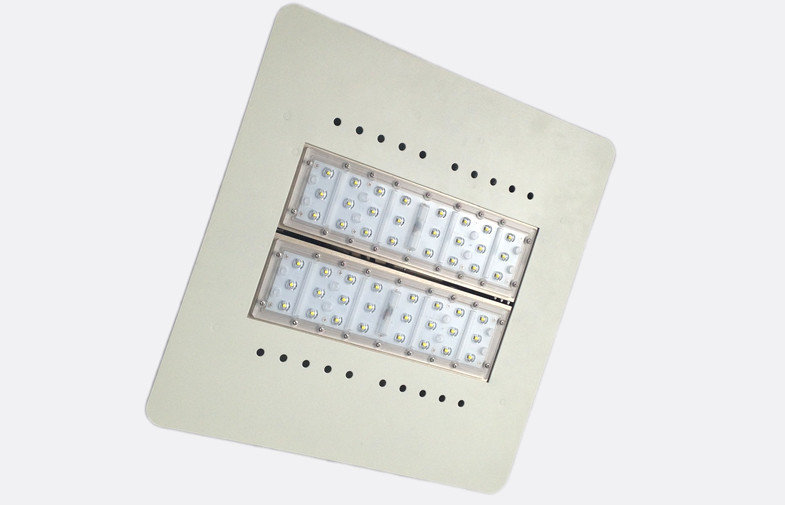 Dust proof IP65 Cree Led Gas Station Canopy Lights 100w 100 - 295V AC