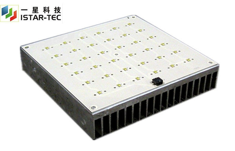 High Lumen 120W Bridgelux LED Gas Station Canopy Lights 9600Lm , 45 Degree Beam Angle