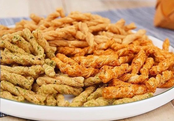 How Does The Small Twist Snacks Production Line Work?