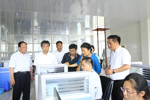 Warm Welcome to the Provincial Party Committee and the Municipal Leaders to Visit Shandong China Coal Group for Investigation and Research