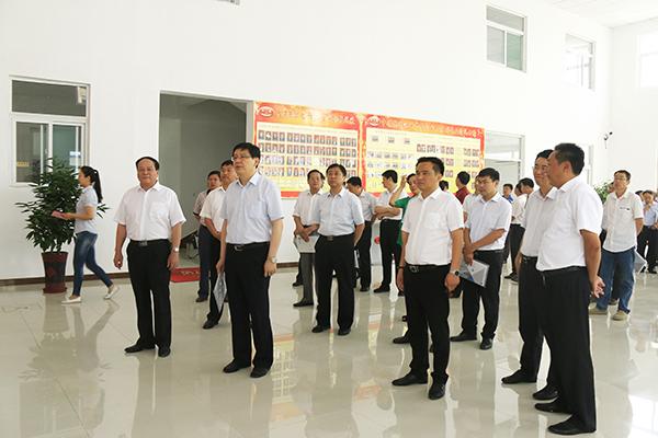 Warmly Welcome Vice Mayor of Jining City Bai Shan Inspection Guide Line to Shandong China Coal Group