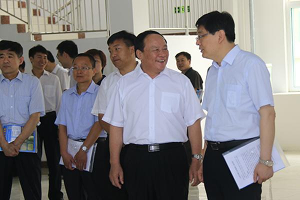 Warmly Welcome Vice Mayor of Jining City Bai Shan Inspection Guide Line to Shandong China Coal Group