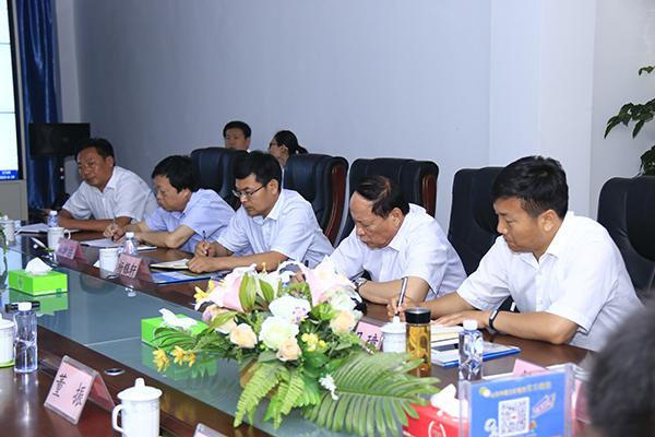 Warmly Welcome Vice Mayor Bai Shan Came to Shandong China Coal Group Again for 1Kuang.net Project As Key Research