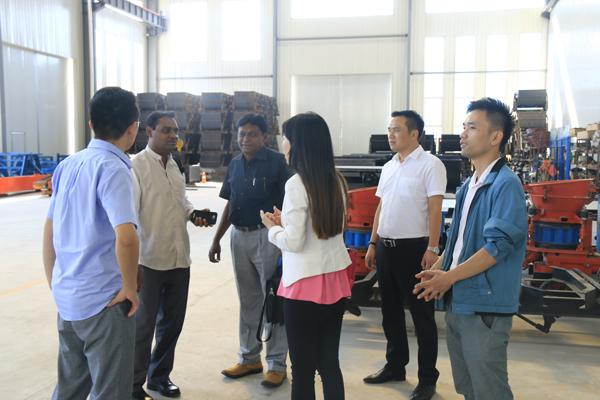 Warmly Welcome Customers from India to Visit China Coal Group for Investigating and Purchasing
