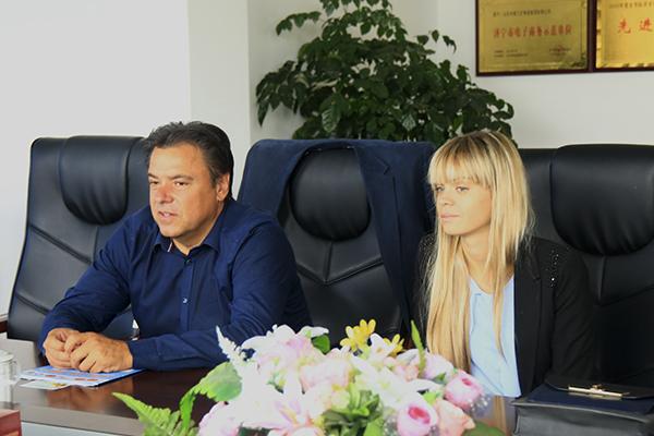 Warmly Welcome Serbia Merchants to Visit China Coal Group to Purchase Equipments