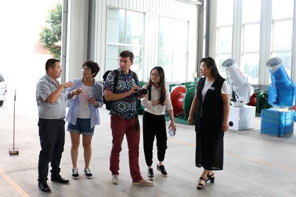 Russian Merchants Visited Shandong China Coal Group for Purchasing Equipment