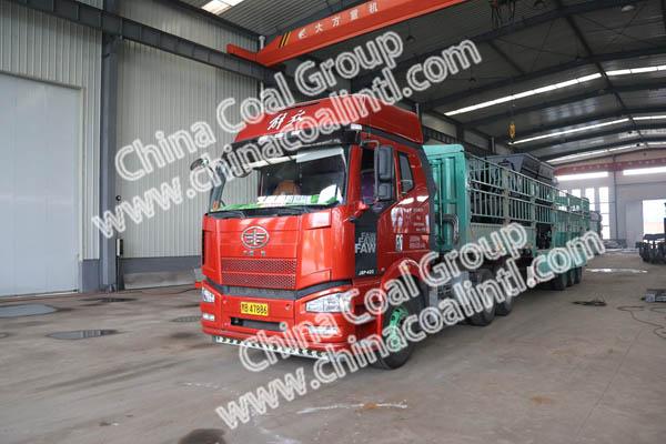 Bucket Tipping Mine Carts of China Coal Group Exported to Russia