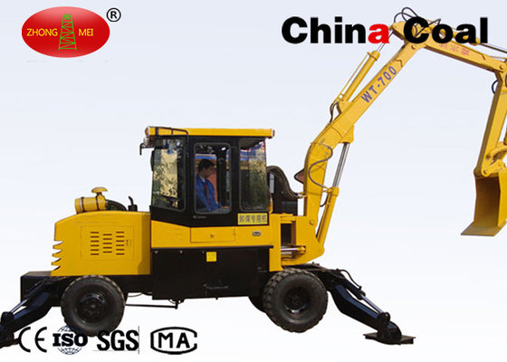 Best WT-700 Mini Wheel Rock Loader Building Construction Equipment 60kw Power for sale