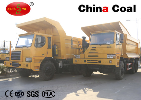 High Bumper Mine Tipper Dump Trucks Lift Truck 336HP/371HP HW76 Cab Without ABS for sale