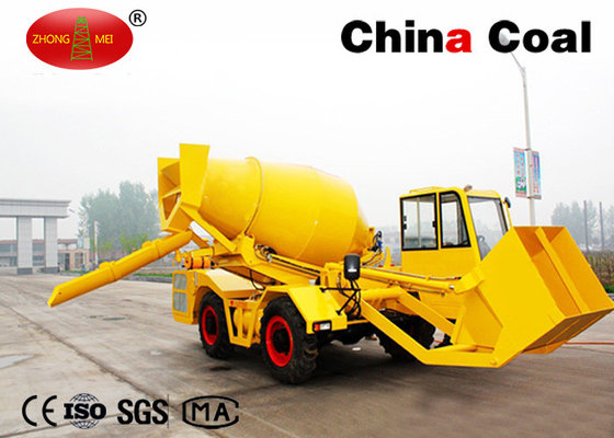 Best 1cbm Self Loading Cement Mixing Road Construction Machinery Mini Mobile Concrete Mixer Truck for sale