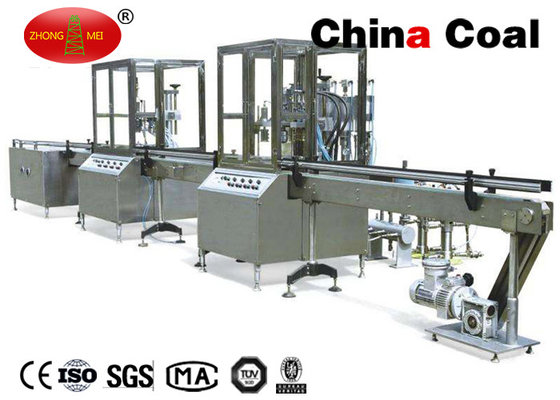 Best Packaging Machinery Blast Proof Type Stainless Steel Fully Automatic Aerosol Filling Line for sale