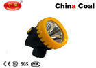 Best High Power LED Miner Cap Lamp 10000Lux 3Ah Roduct  Light Weight Push Button Operation for sale