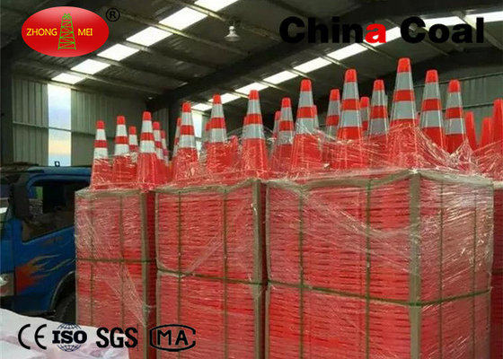 cheap  500mm PVC Road Safety Cones For Security , 280*280 Base Size