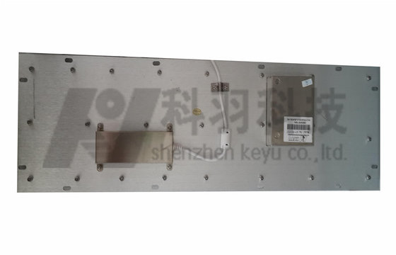 Stainless Steel Industrial Keyboard With Touchpad , Full Function Keys And Numeric Keypad