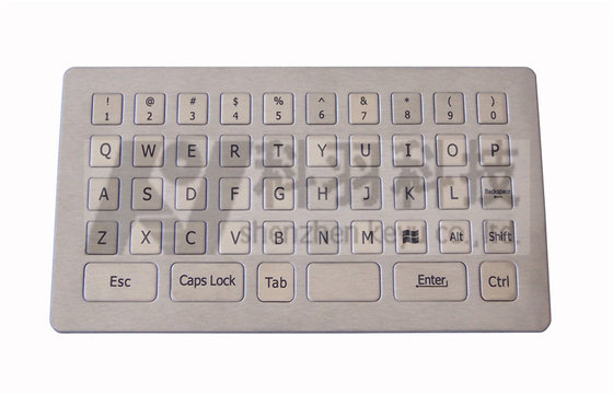Outdoor Industrial Metal Keyboard With Dome Switch , FCC / RoHS Approved